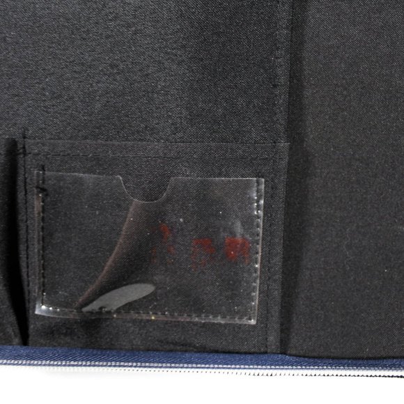 Office | Unisex Vintage 199s Navy Blue And Black Trapper Keeper With ...